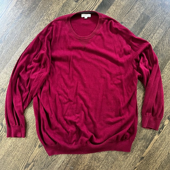 Westport | Sweaters | Mens 3xb Westport Crewneck Dark Red Sweater ...